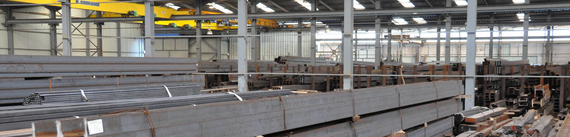 Négoce d'acier France Steel, produits métallurgiques